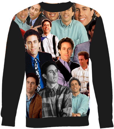 Jerry Seinfeld Collage Sweater Sweatshirt