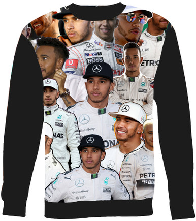Lewis Hamilton Collage Sweater Sweatshirt