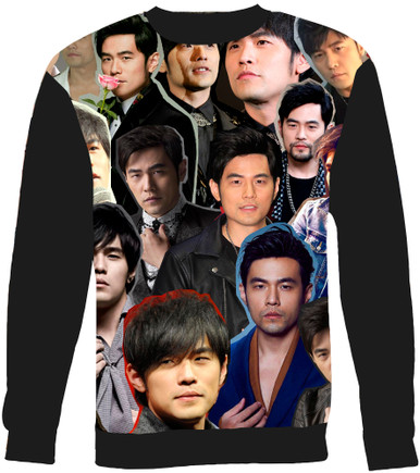 Jay Chou Collage Sweater Sweatshirt
