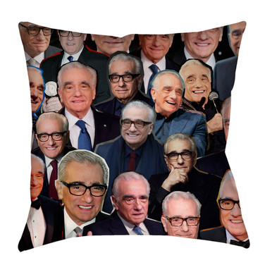 Martin Scorsese Photo Collage Pillowcase