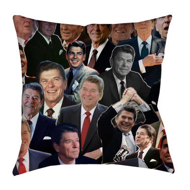 President Ronald Reagan Photo Collage Pillowcase