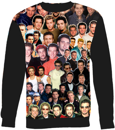 NSYNC Collage Sweater Sweatshirt