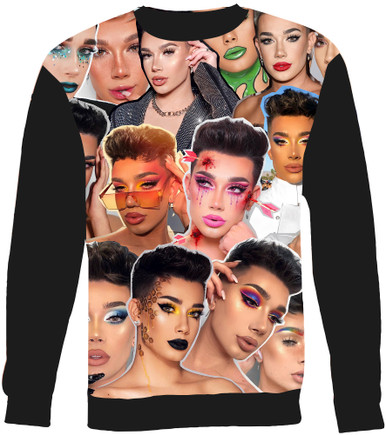 James Charles Collage Sweater Sweatshirt