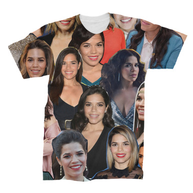 America Ferrera Photo Collage T-Shirt