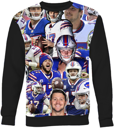 Josh Allen Photo Collage Sweater Sweatshirt