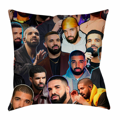 Drake Photo Collage Pillowcase