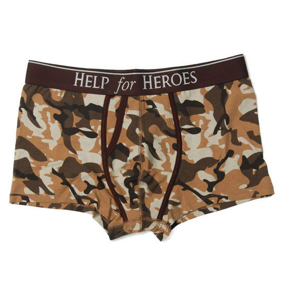 HELP FOR HEROES boxer trunk [desert camo]