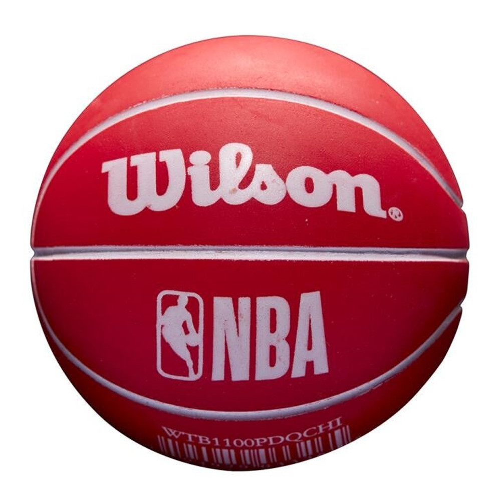 WILSON Chicago bulls NBA team super mini dribbler basketball [red]