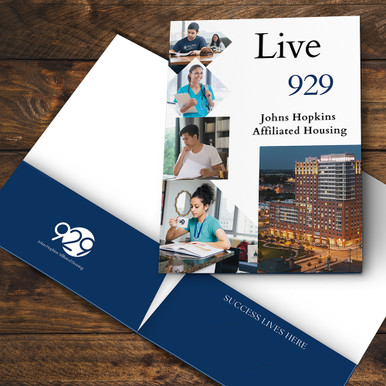 Premium Matte Folders (16 pt Matte) - Apartment Print