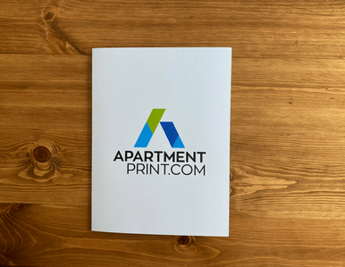One Pocket Folder - Custom - Apartment Print