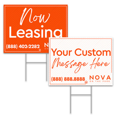 Creamsicle Bandit Signs - Apartment Print