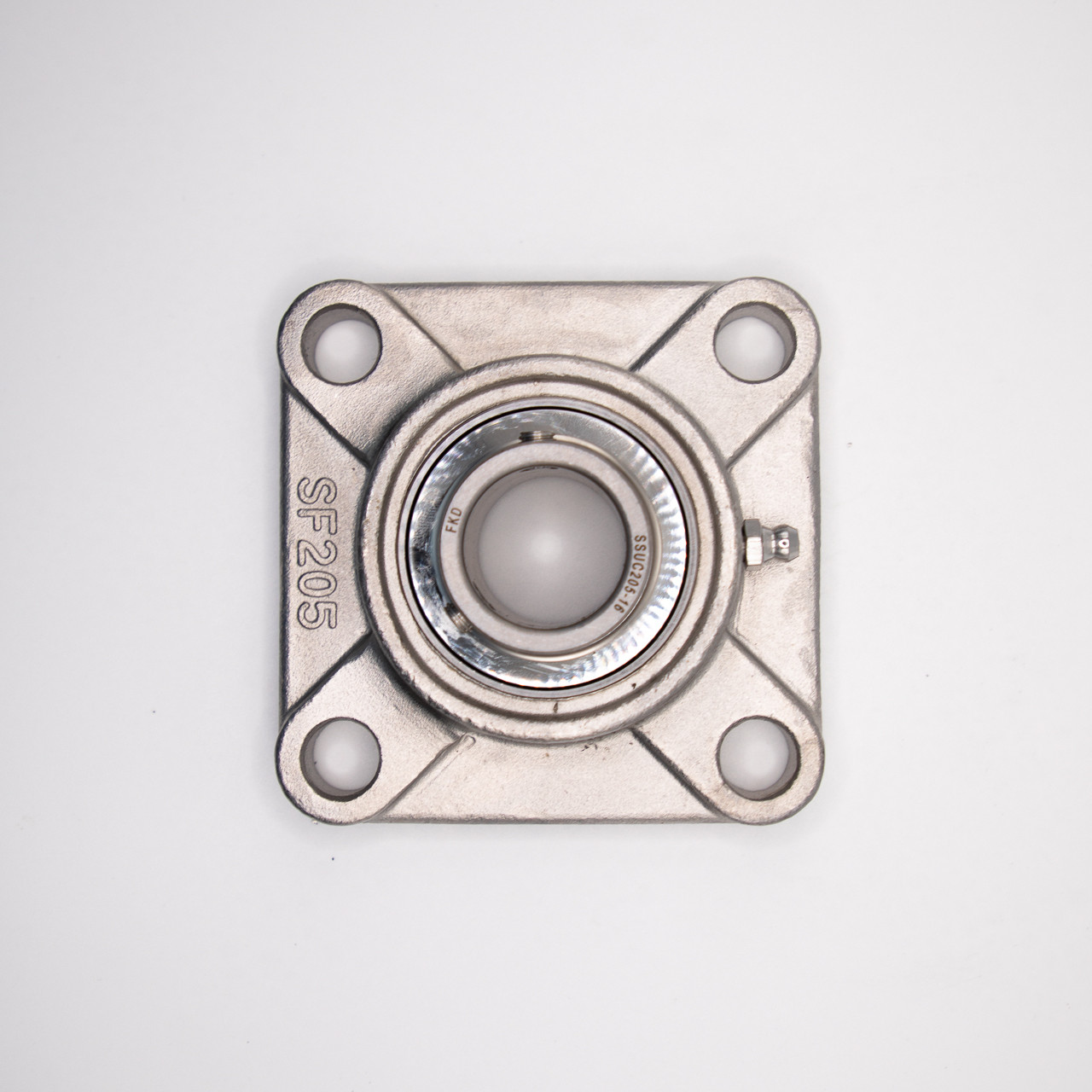 SUCSF205-16 Four Bolt Stainless Steel Flange Mounted Bearing 1" Bore
