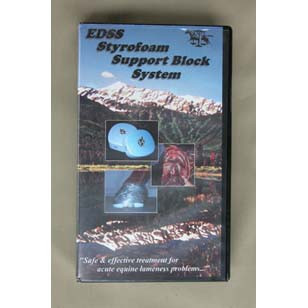 Styrofoam Foot Support System link for laminitis