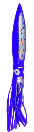Bulb Squid Blue Foil - Tuna Tails