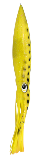 Bulb Squid Yellow Polka Dot - Tuna Tails