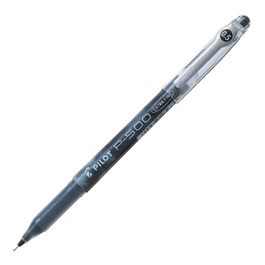 Pilot P500 Gel Extra Fine Black (BL-P50-B) (12 Pack) - The Cartridge ...