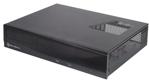 SilverStone ML03B Milo mATX Black HTPC Case - The Cartridge Warehouse NZ