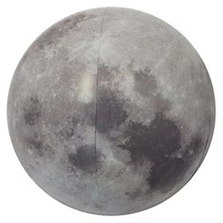 Inflatable Moon, 10 Inch Diameter