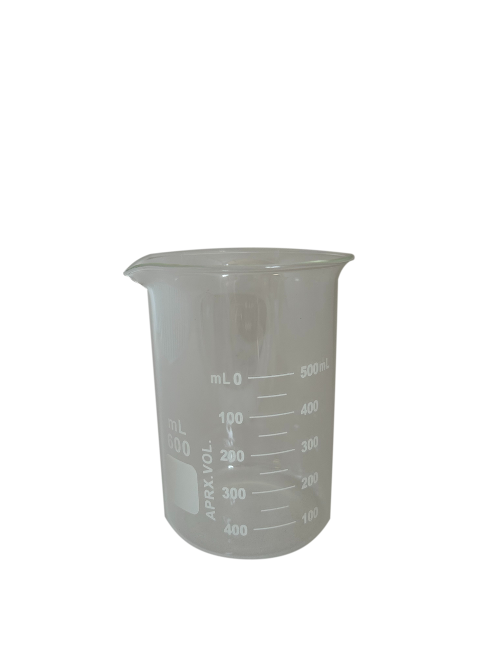 Beaker, 600 mL, Glass