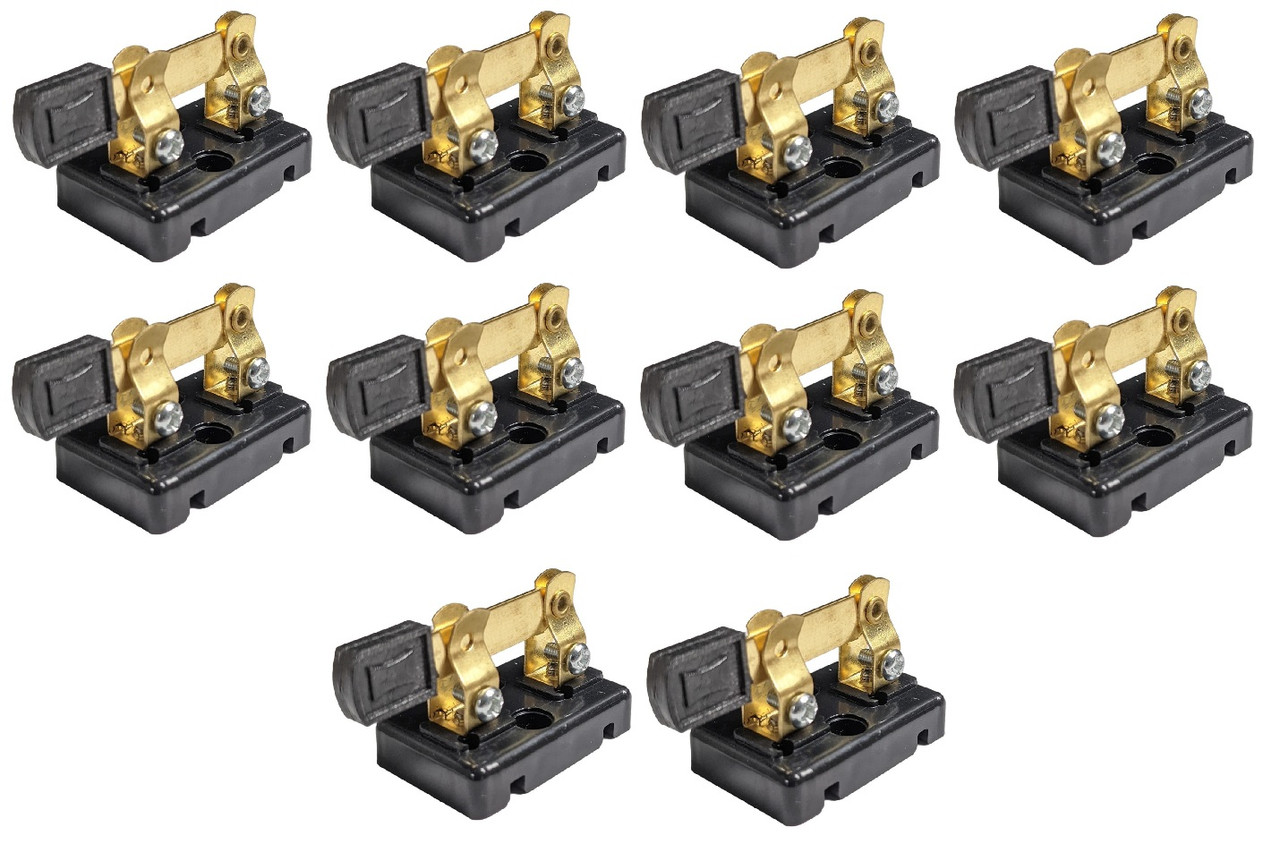 Bulk Miniature Knife Switches, Single Pole Single Throw Pack of 10