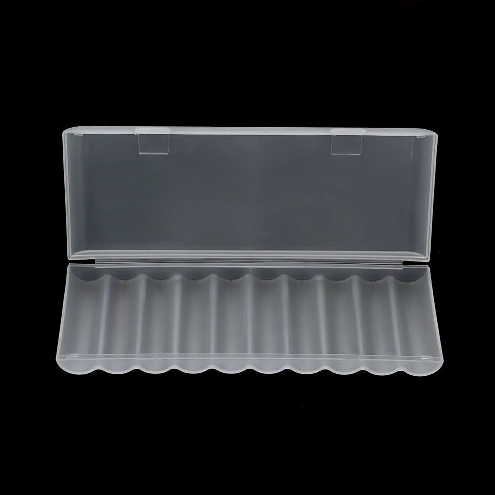 Plastic AA Battery Storage Case with 10 AA Battery Capacity