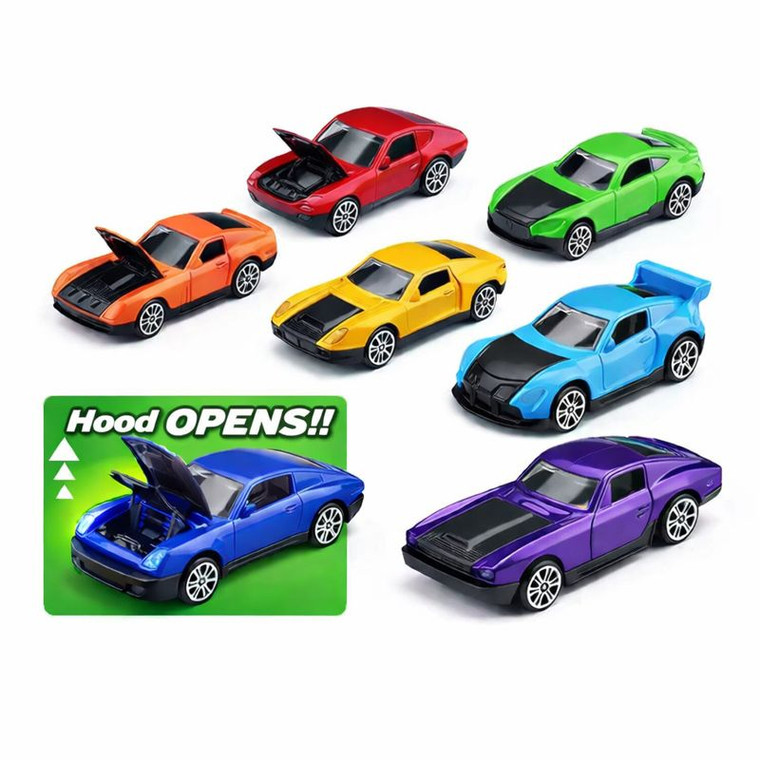 Bulk HotWheels, Bulk Diecast Metal Cars, Free Moving Wheels, 1:64 Scale