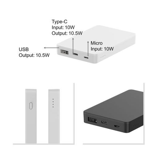 1-PCB199 - 5000mah Square Power Bank - Available for customization as a ...