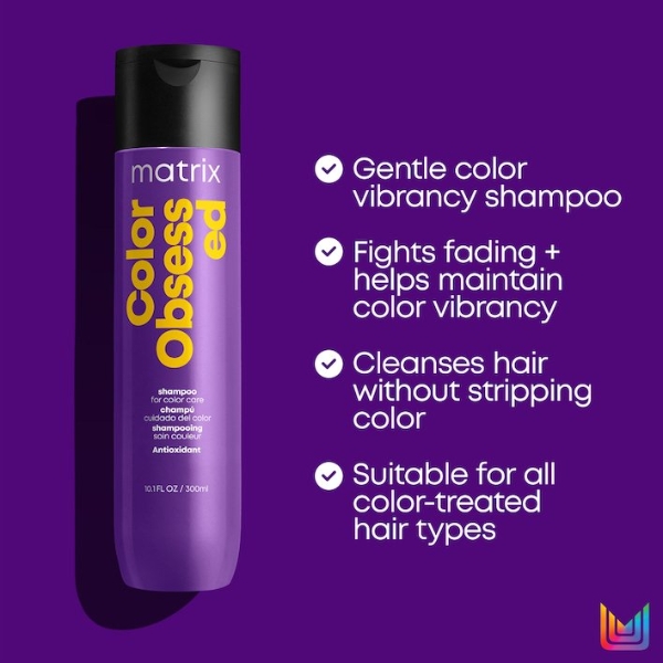 Matrix Total Results Colour Obsessed Shampoo 300ml Protect And Extend