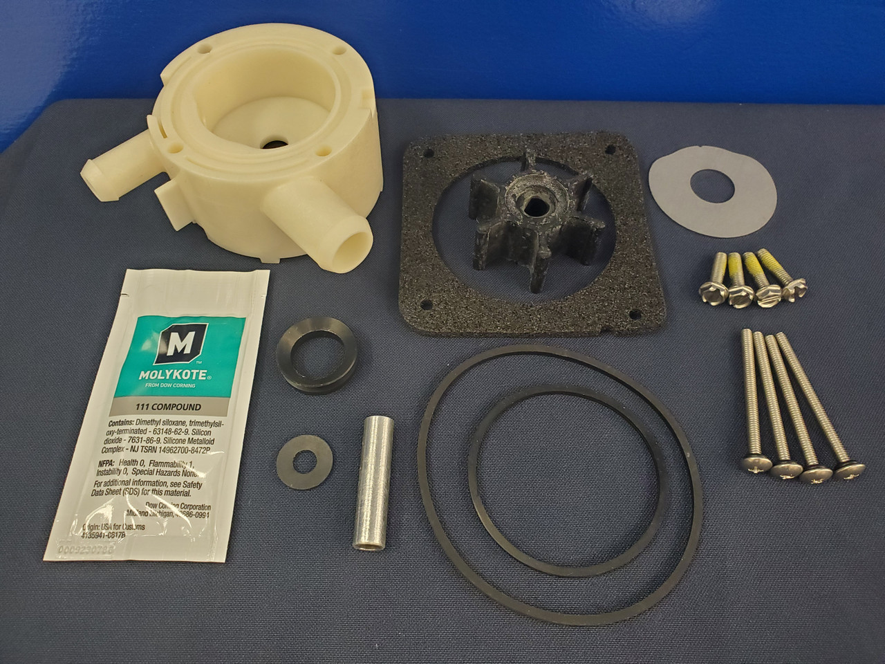 Pump/Motor, Raw Water- Orbit, 12v - Marine Sanitation & Supply