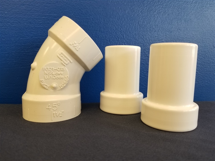 45 degree Bend Kit, 1.5" - Marine Sanitation & Supply