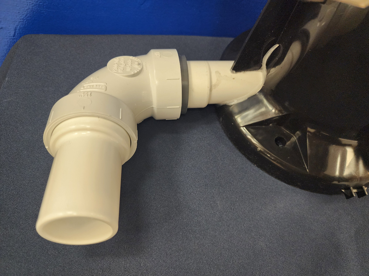 Outlet Elbow Option for select VacuFlush Bases - Marine Sanitation & Supply