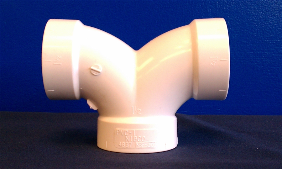 PVC Double Bend, 1.5" - Marine Sanitation & Supply