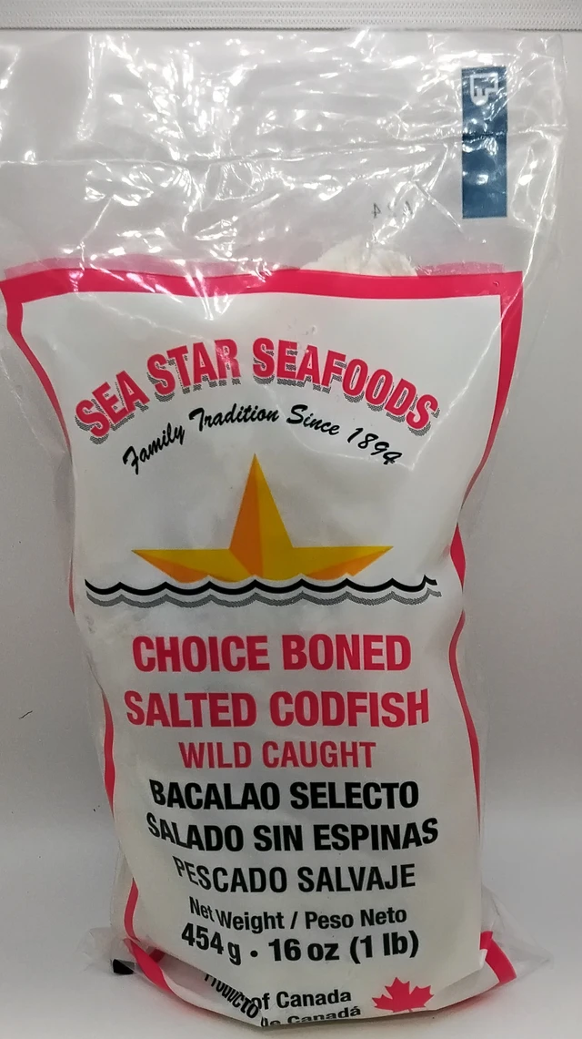 Salted Canadian Cod Fish