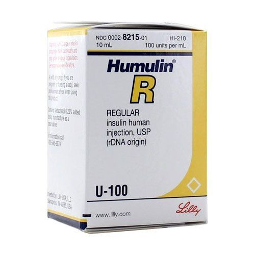 Humulin LILLY R vial. 10ml - Diabetes Store
