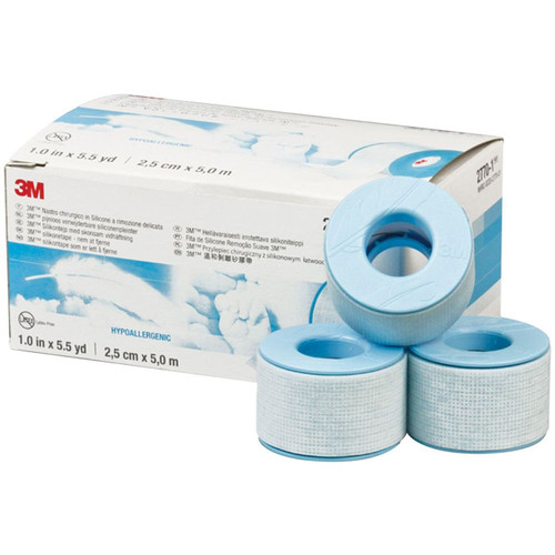 3m Kind Removal Silicone Tape 1" X 5.5 Yds.