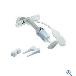 Bivona Flextend Tts Pediatric V Neck Flange Tracheostomy Tube, Size 4.0