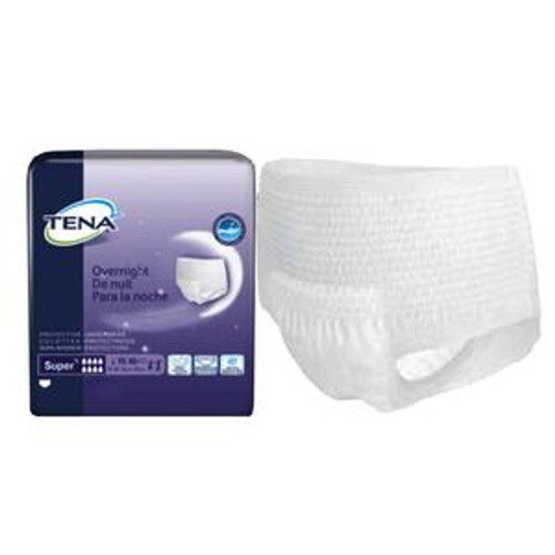Tena Protective Underwear, Overnight Super, Large, 45"- 58"