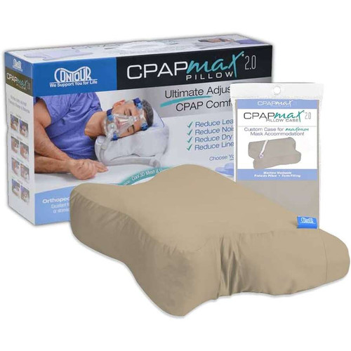 ContourCPAPMax2.0 CPAP Pillow Case, Beige