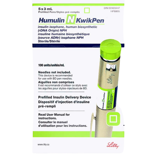 Humulin Kwikpen N 5x3ml