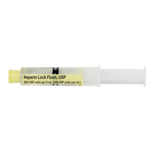 Heparin 5 Ml In 10 Ml Syringe 100uml