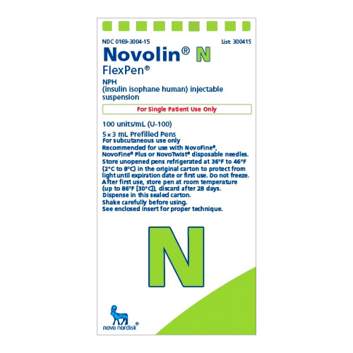 Novolin Nordisk Flexpen N - Diabetes Store
