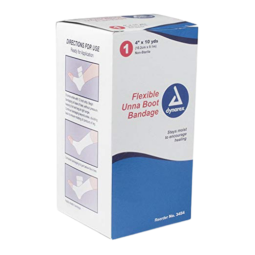 Unna Boot Bandage 4 x 10 Yds - EA - Diabetes Store