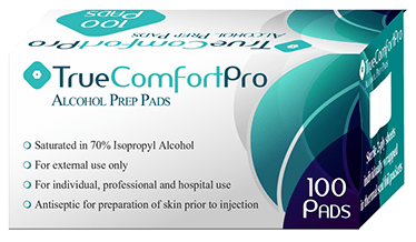 True Comfort Alcohol Prep Pads - Diabetes Store