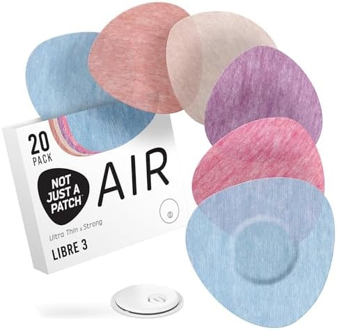 Not Just A Patch Libre 3 Air Patches Multicolor 20ct - Diabetes Store