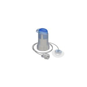 Extended Infusion Set Clear, 6mm Cannula, 23" Tubing, 5 Pack.