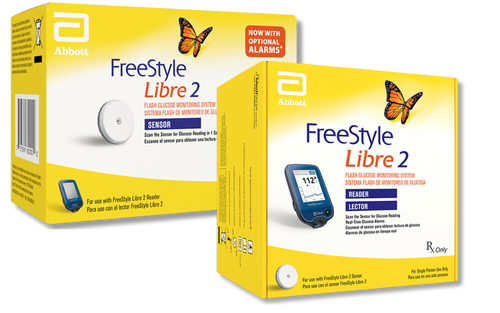 Bundle Freestyle Libre 2 Monitoring System Reader + Freestyle Libre 2 ...