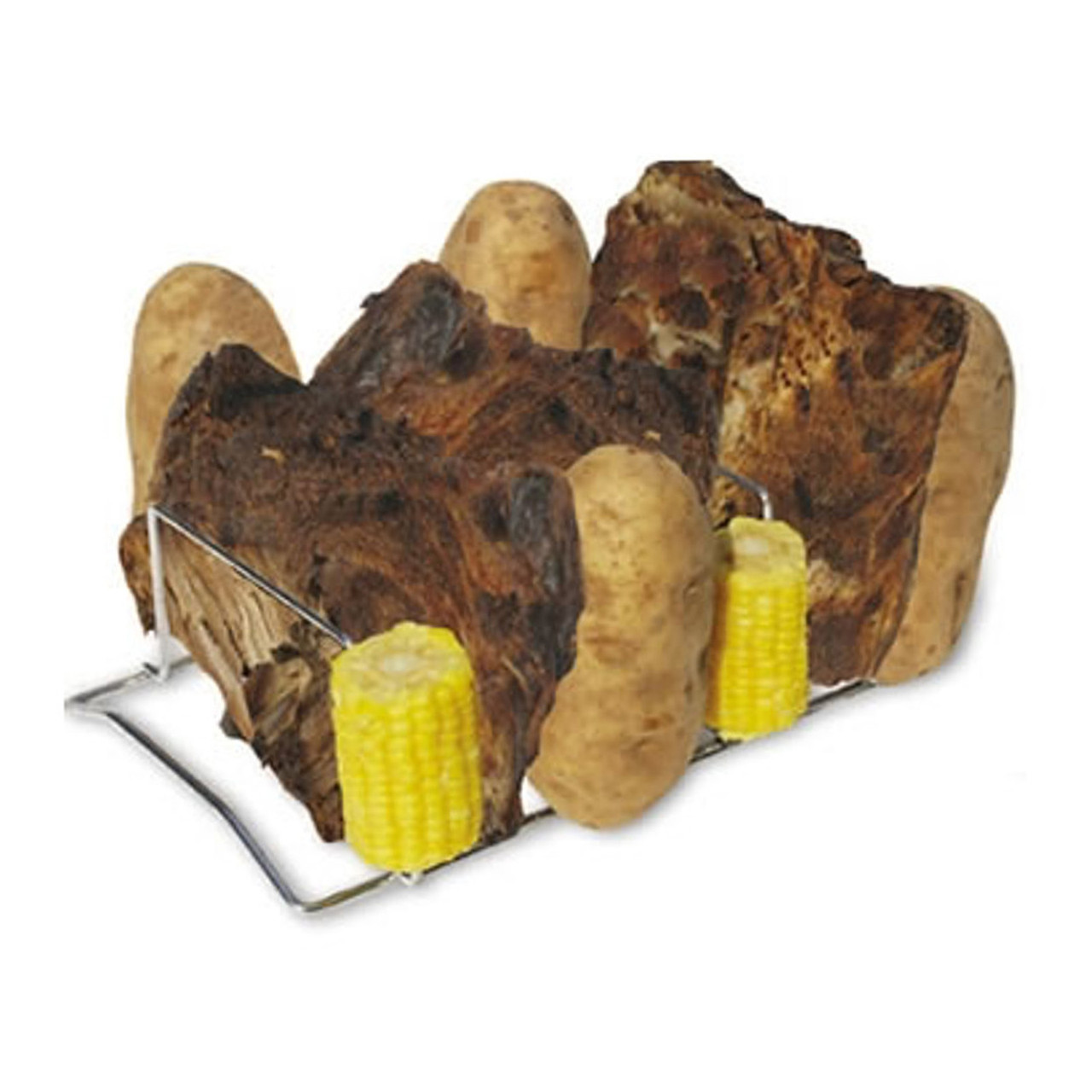 KING COOKER Chrome Rib & Potato Cooking Rack - Sportsman Fulfillment