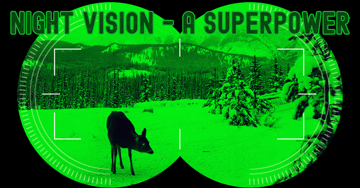 Night Vision: A Superpower - Sportsman Fulfillment