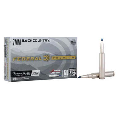 Federal Terminal Ascent 7mm Backcountry 170 Grain 20 Rounds - Sportsman ...