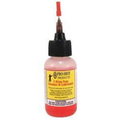 Pro Shot One Step Cleaner Lubricant Protectant 1 oz Bottle, 1STEP ...